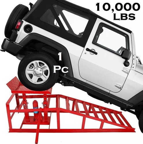 Hydraulic Car Ramp Lift Truck Trailer Garage Heavy Duty Tire Ramp Car ...