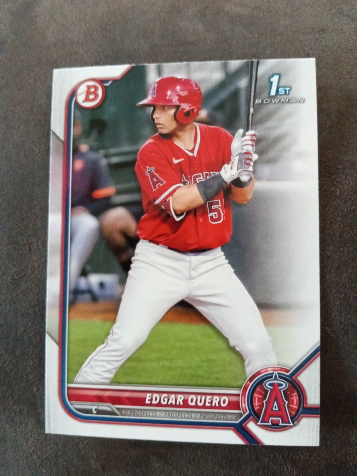 2022 Bowman Paper Prospect #BP-123 Edgar Quero Angels | eBay