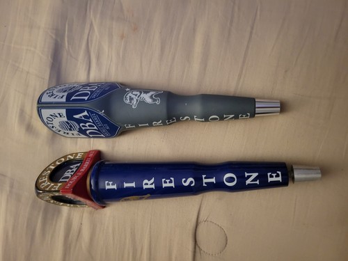 Firestone Brewing DBA Double Barrel Ale Beer Tap Handles 12" Tall 2 ...