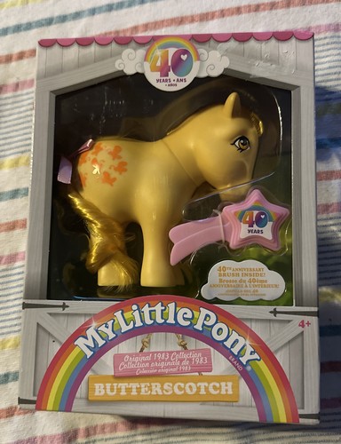 My Little Pony, 40th Anniversary, Butterscotch 80’s Collection, New in ...