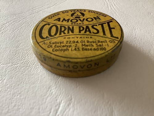 Vintage ‘Amovon’ Corn Paste Tin & Contents Bradford Yorks | eBay