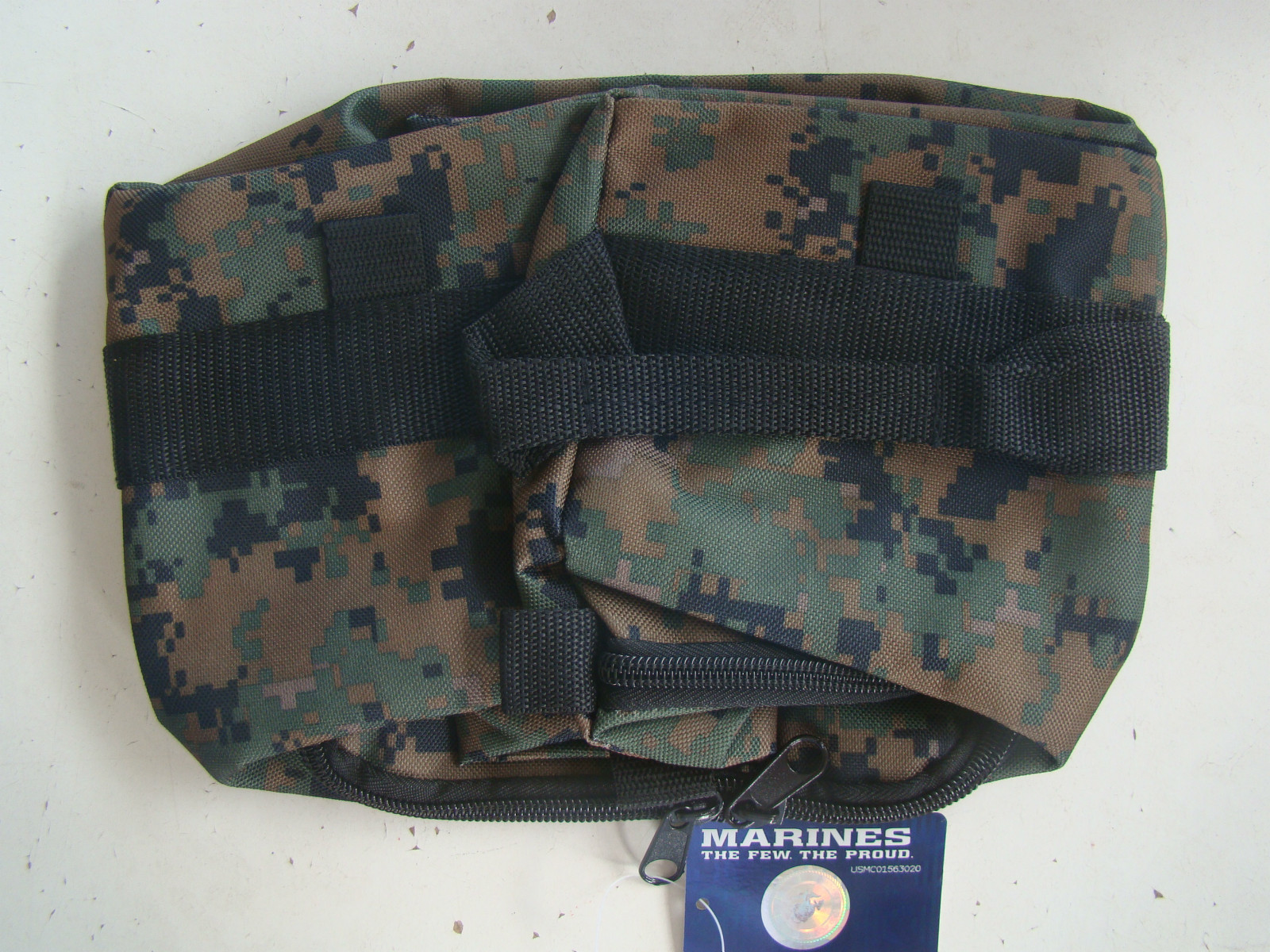 USMC MARINE CORPS WOODLAND MARPAT CAMO CAMOUFLAGE WATERPROOF DOPP ...