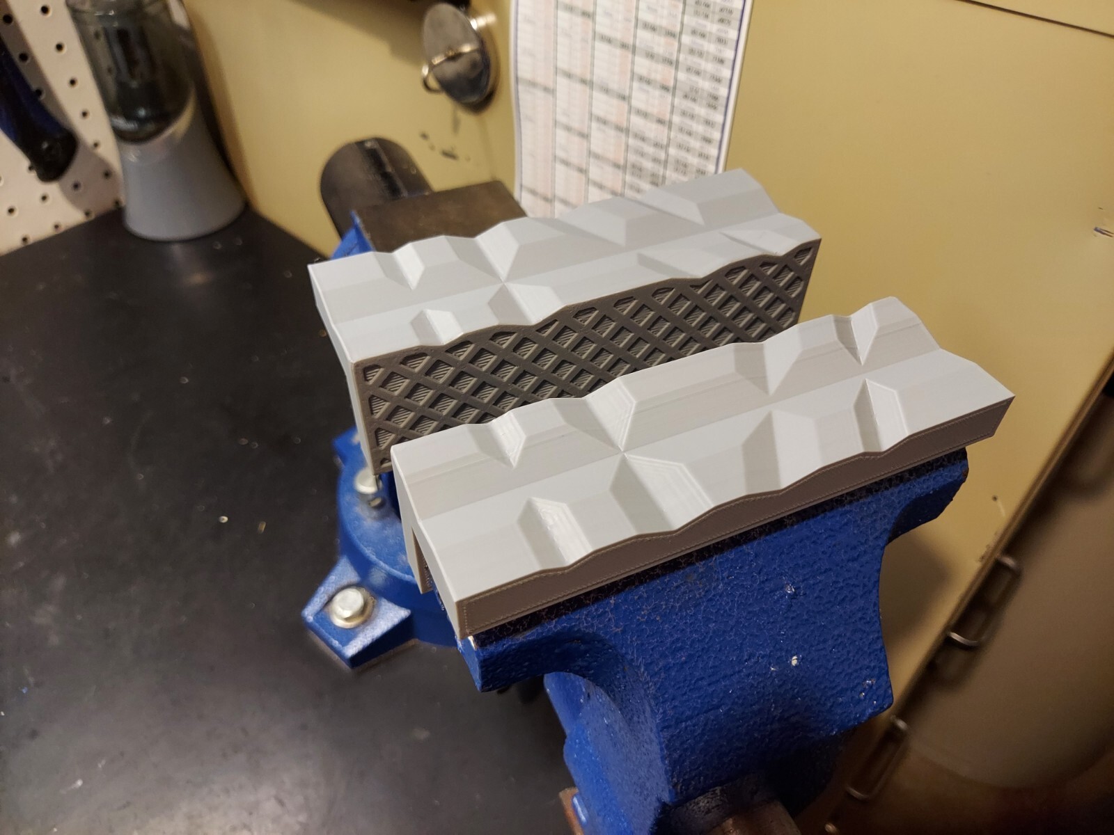 Soft Vice Jaw Pads with magnets (Double Faced) 4.5" | eBay