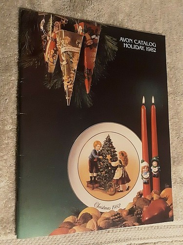 1982 Avon Women's Cosmetics & Beauty Catalog -"Avon Catalog Holiday ...