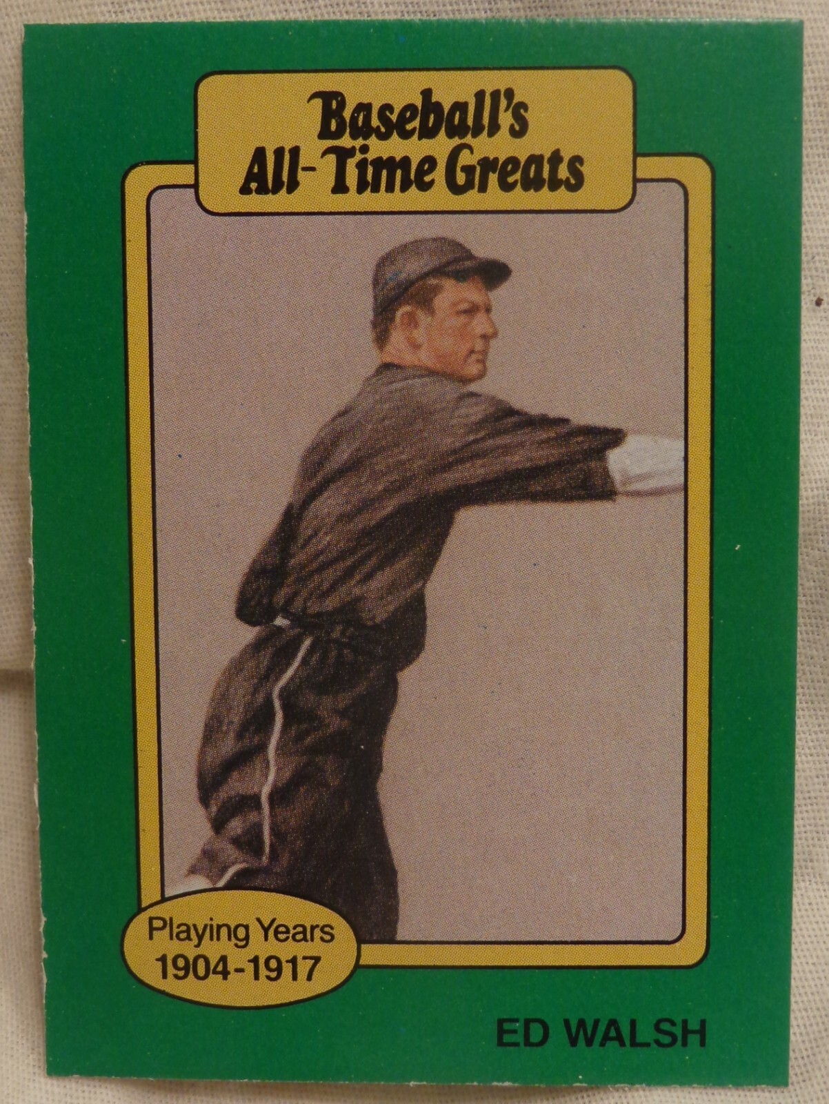 1987 All Time Greats Baseball Card Ed Walsh - White Sox - NM | eBay