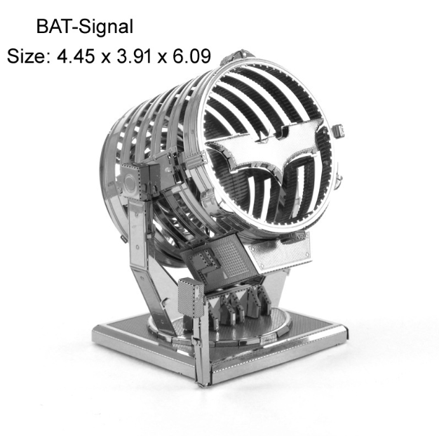 Batman Metal 3D Model Kit - Self-Assembly Laser Cut Miniatures - 7 ...