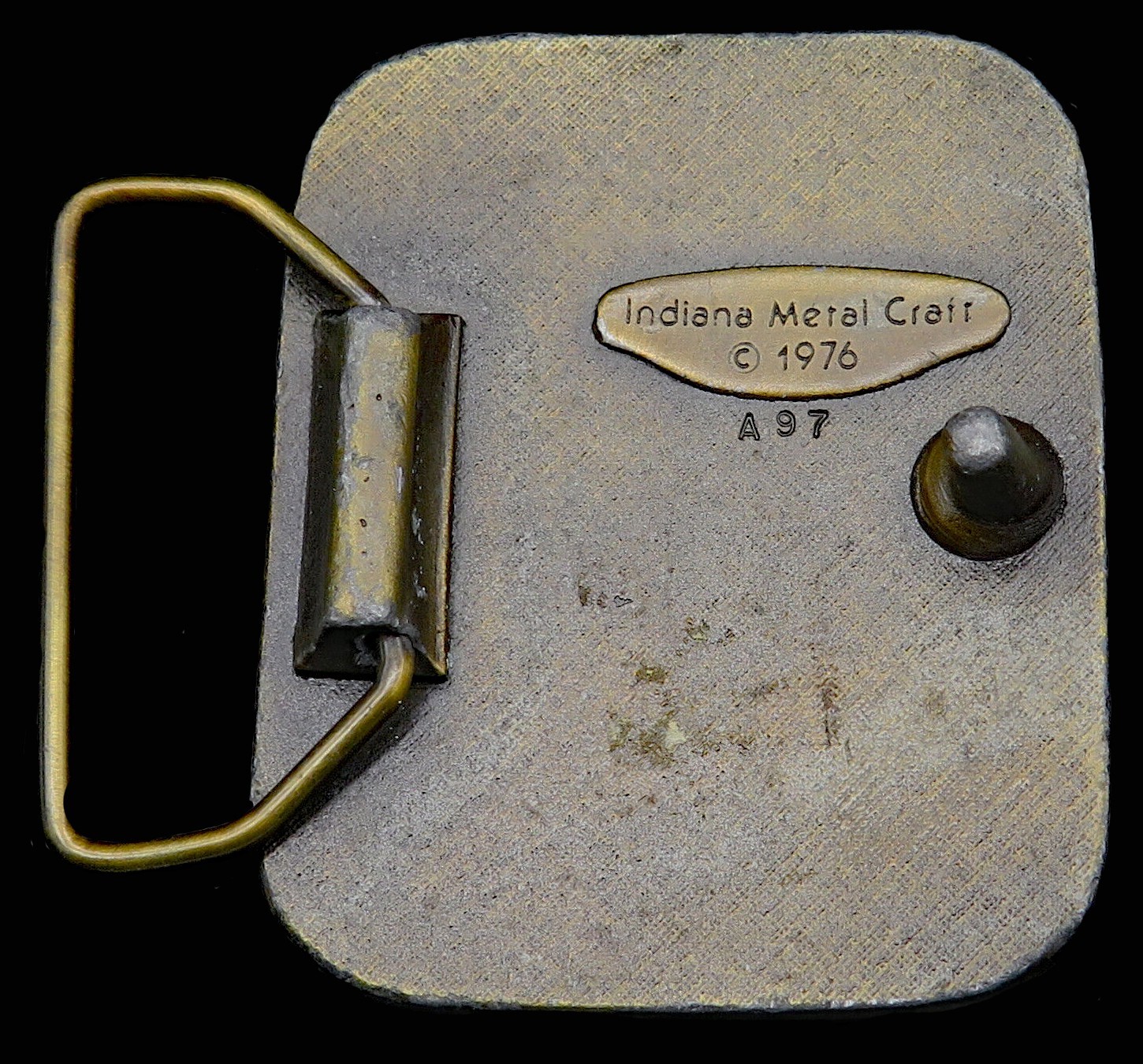 Largemouth Bass Fish Fishing Indiana Metal Craft Vint… - Gem