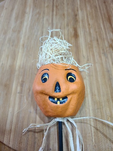 RARE Seasons Gone By JHP Artist Signed Paper Mache Jack-o-lantern In ...