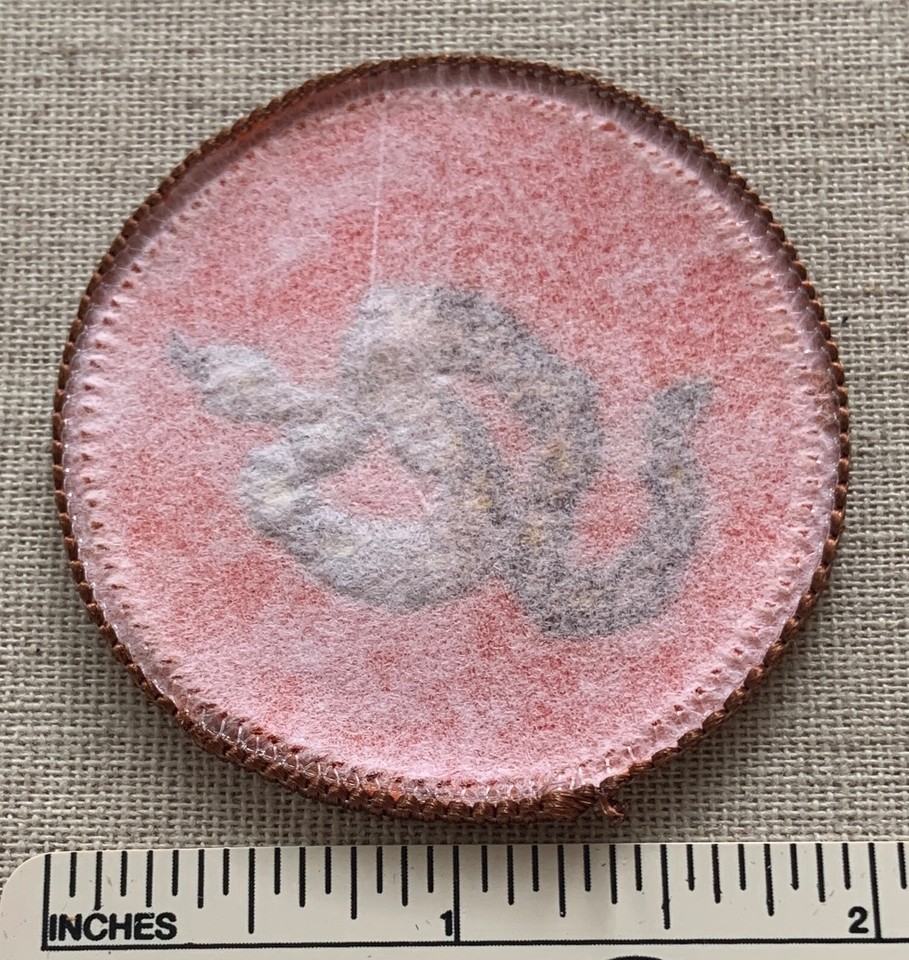 VTG 1970s-80s RATTLESNAKE PATROL Boy Scout Uniform PATCH Unit BSA Badge ...
