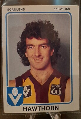 1981 Scanlens – VFL – Peter Murnane #113 – Hawthorn | eBay Australia
