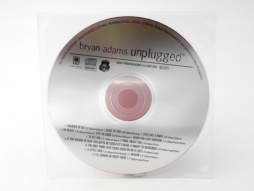 CD PROMO - BRYAN ADAMS - UNPLUGGED | eBay