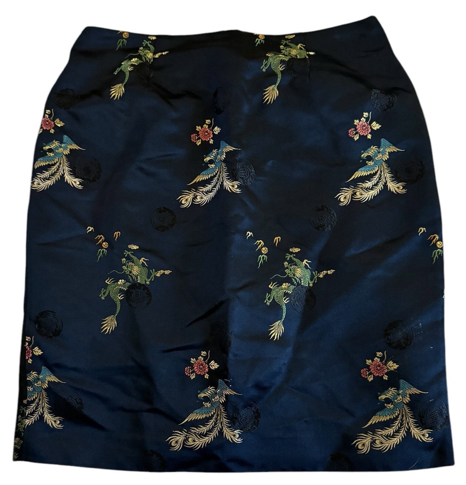 Aritzia Talula Babaton Woman's Silk Blend Chinese Dra… - Gem