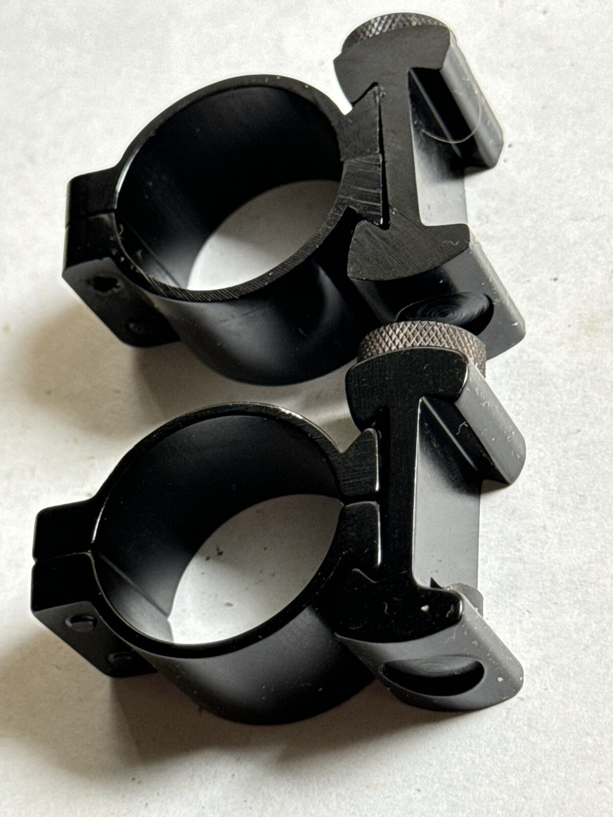 Lyman 1” Tru-lock scope mount rings, black, new without box | eBay