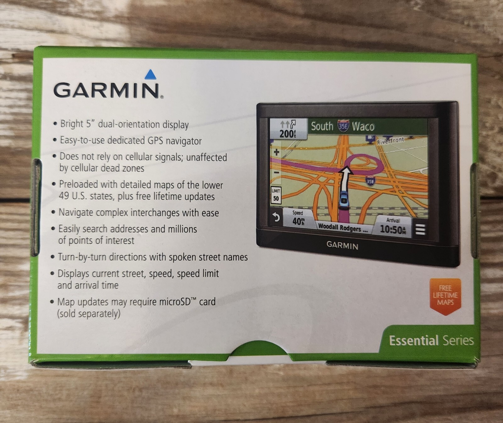 GARMIN Nuvi 55LM GPS Navigation System Bundle 5 inch Screen NEW Open ...
