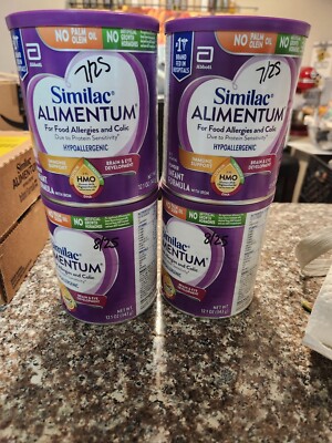 4 X Similac Alimentum Hypoallergenic Infant Formula Powder, 12.5 oz ...