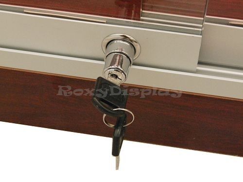 Cherry Color Wall Showcase Display Store Fixture Knocked Down #WC439C ...