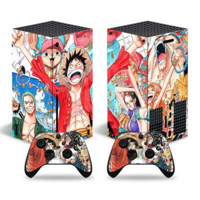 One Piece Luffy Anime Microsoft Xbox Series X Skin Aufkleber ...