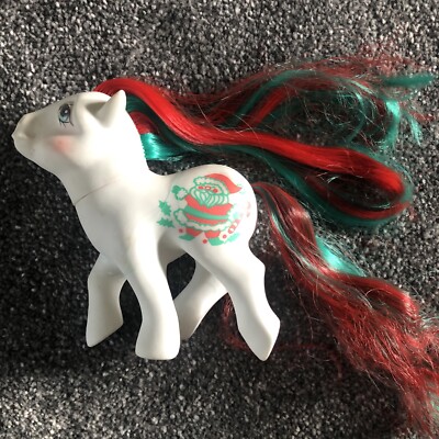 Hasbro My Little Pony G1 Vintage MERRY TREATS Christmas Santa Pony Xmas ...