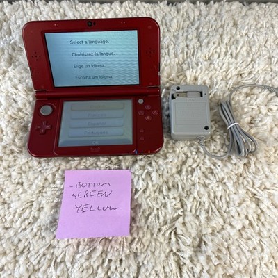 Nintendo “New” 3DS XL Metallic Red Handheld Console System RED-001 ...