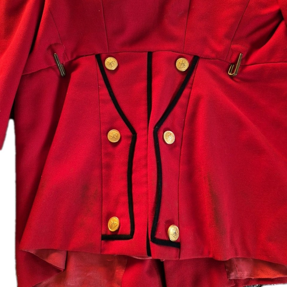 Reenactors Mens British Red Coat Uniform Military Jacket | eBay