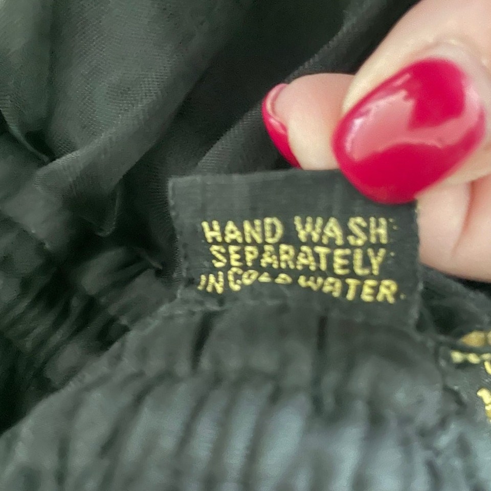 GoldStar Women Maxi Skirt Black Chiffon Overlay Adjustable Whimsigoth ...