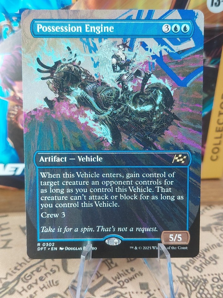 Possession Engine (Borderless) 0302 NM MTG Aetherdrift Magic | eBay