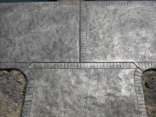 3 New Old Brick Boarder Decorative Concrete Cement Texture Stamps Mats ...