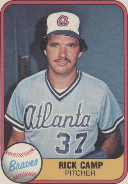 1981 Fleer - #246 Rick Camp for sale online | eBay