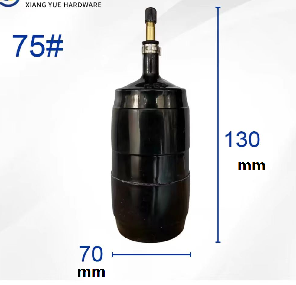 50-600mm Pipe Natural Rubber Drain Air Bag Inflatable Bung Stop Plug ...