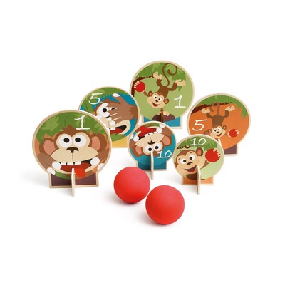 Scratch 276182552 Ball Toss Monkey Funny Throwing Game for Children ...