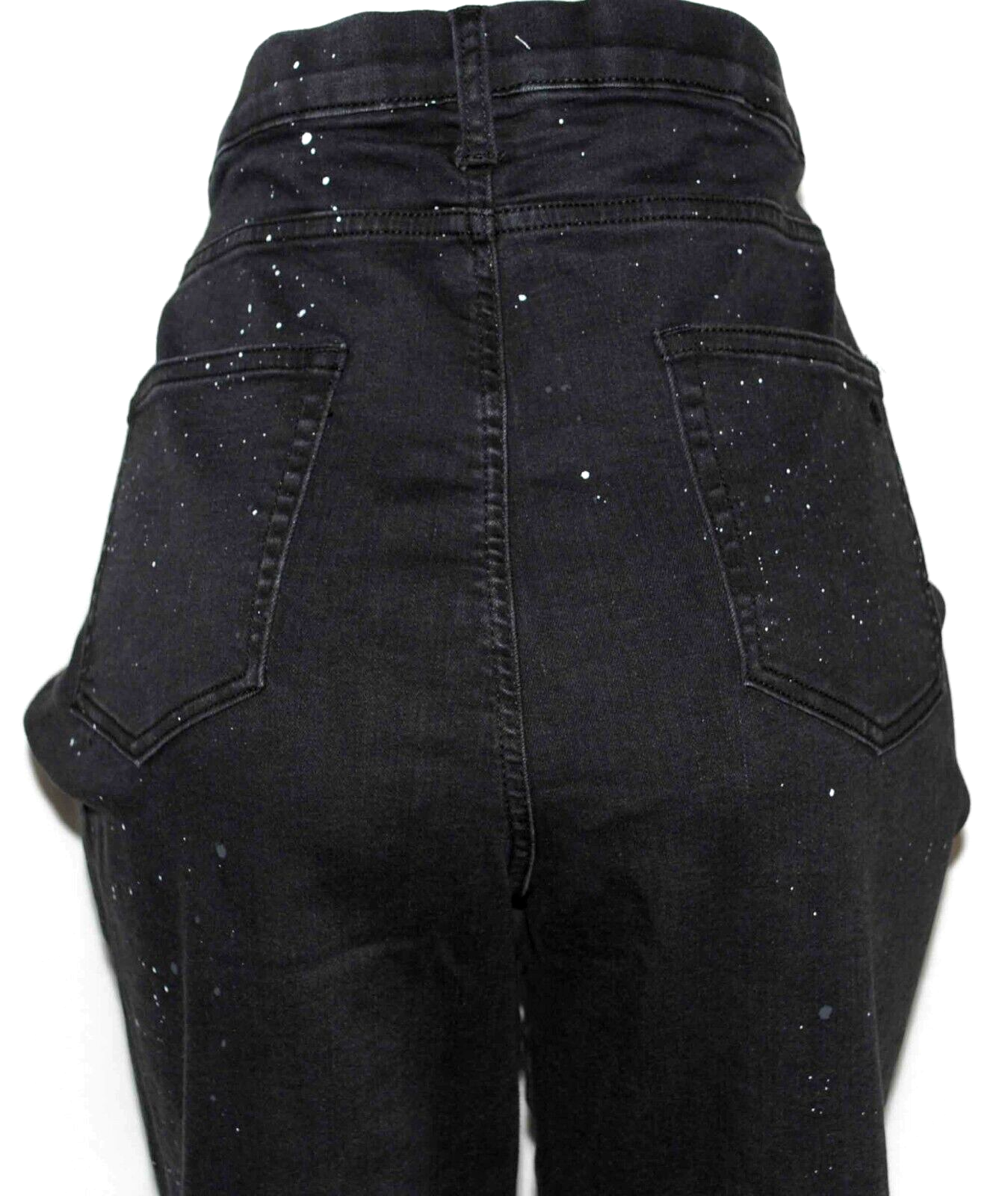 Denim & Co. Canyon Retreat Regular Girlfriend Jean with Paint Wash, 20W ...