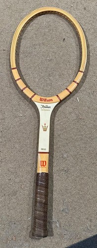 Antique Tennis Raquet Racket Wilson Autograph Jack Kramer 4 5/8 USA ...