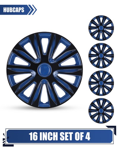 Hubcaps 16 Inch Wheel Covers Snap On Cars Suvs For R16 Tire And Steel ...