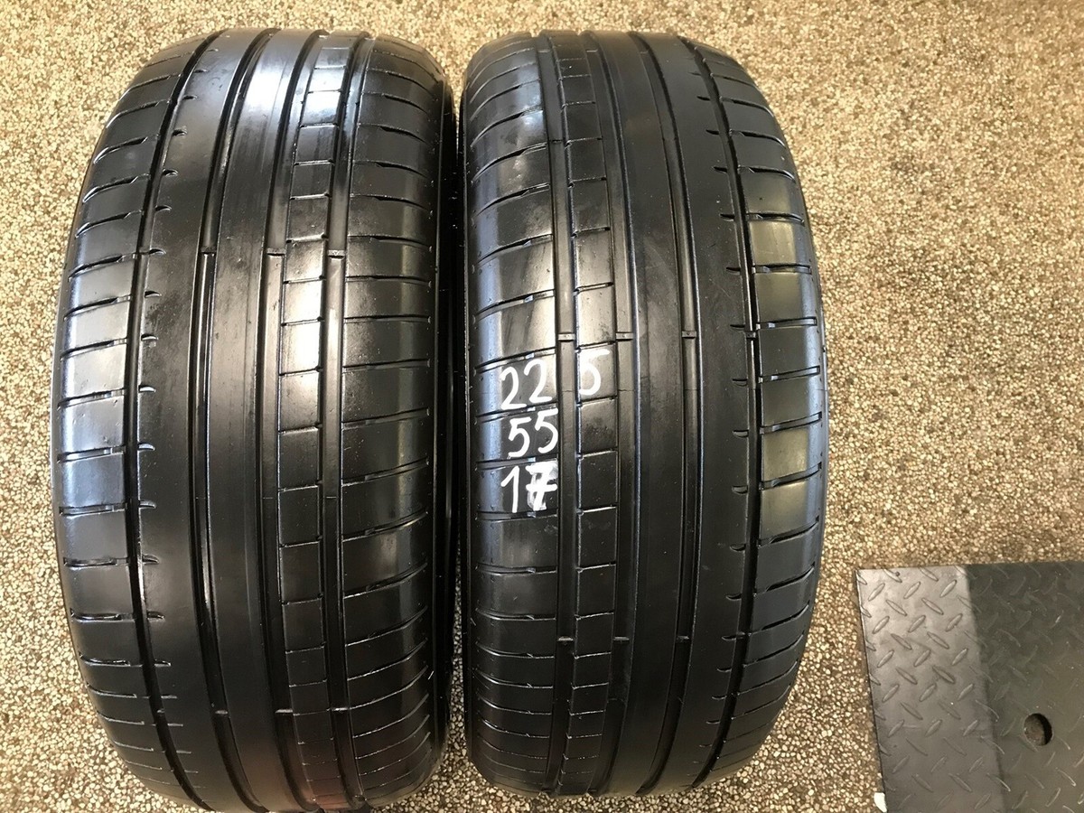 Sommerdæk, Dunlop, / 225 / 55 R17 - dba.dk - Køb og Salg af Nyt og Brugt