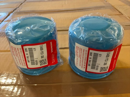 2 OEM Genuine Honda S2000 Oil Filters 15400-PCX-306 W/ Drain Gasket | eBay