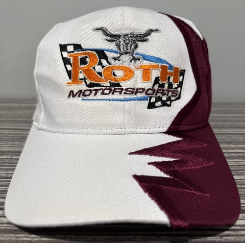 Vintage Roth Motorsports Sharktooth Embroidered Strapback Hat Tim ...
