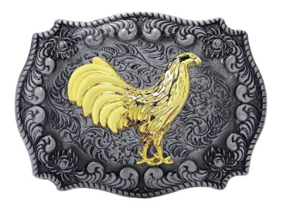 Rooster Chicken Belt Buckle Western Rodeo Fashion Unisex Cowboy Belt ...