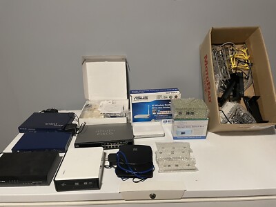 Computer Routers And Miscellaneous Parts (untested) | eBay