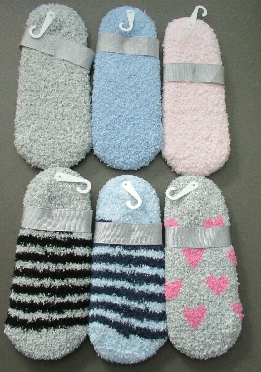 Charter Club Women's 1-Pair Soft Fuzzy Butter Socks, Assorted Colors | eBay