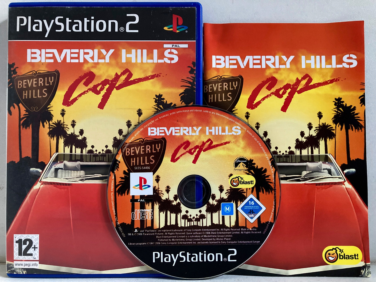 Beverly Hills Cop (PlayStation 2 PS2 PAL Exclusive FPS Action Game ...