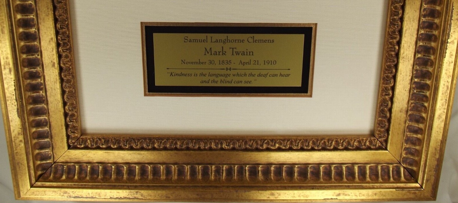 Samuel Clemens Pen Name Mark Twain Iconic Author Autograph JSA ...