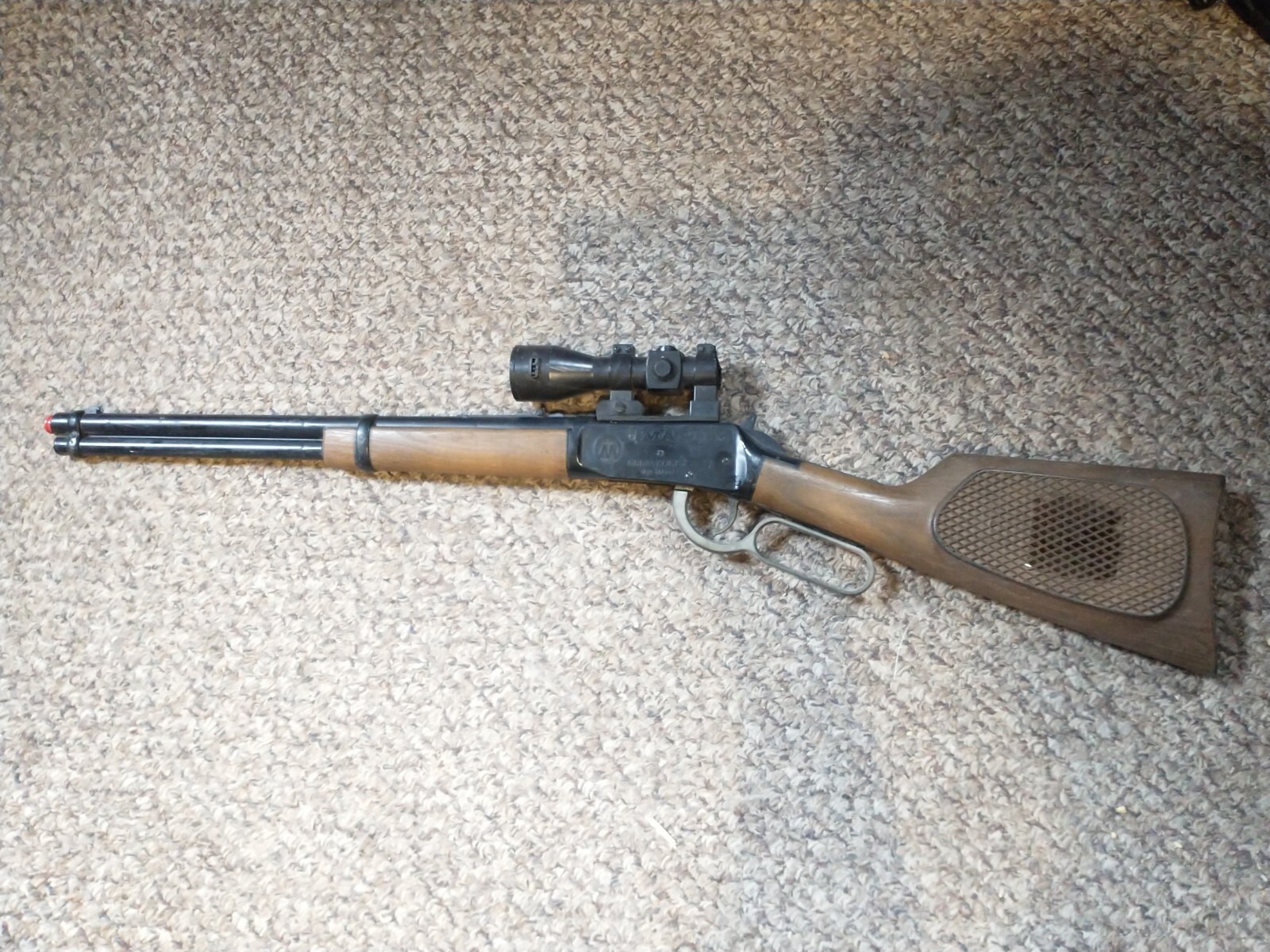 Vintage 1965 Mattel Crrackfire Rifle Toy With partial Scope USA | eBay