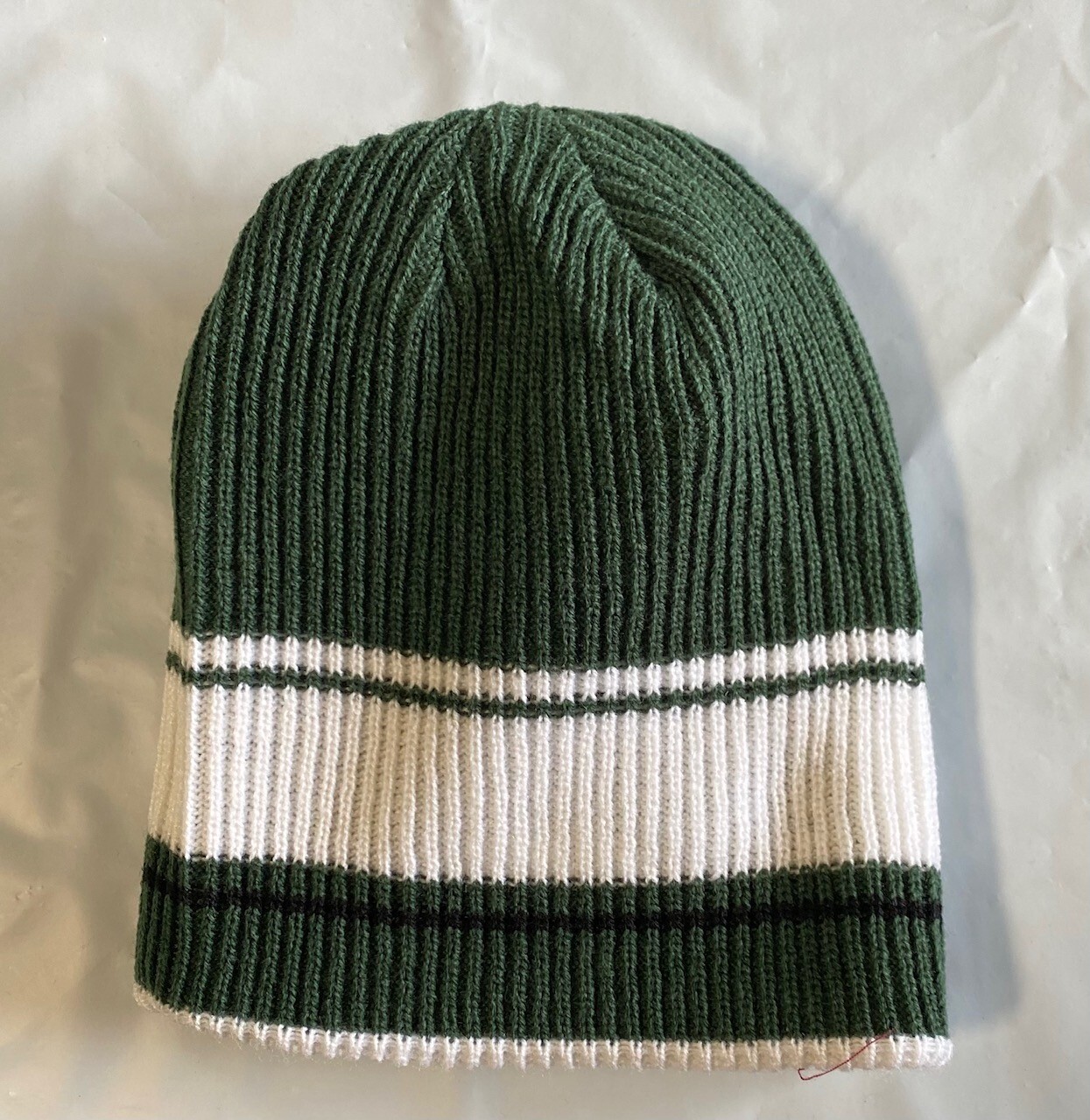 New York Jets Knit Beanie Winter Hat Toque Skull Cap Reebok Striped ...