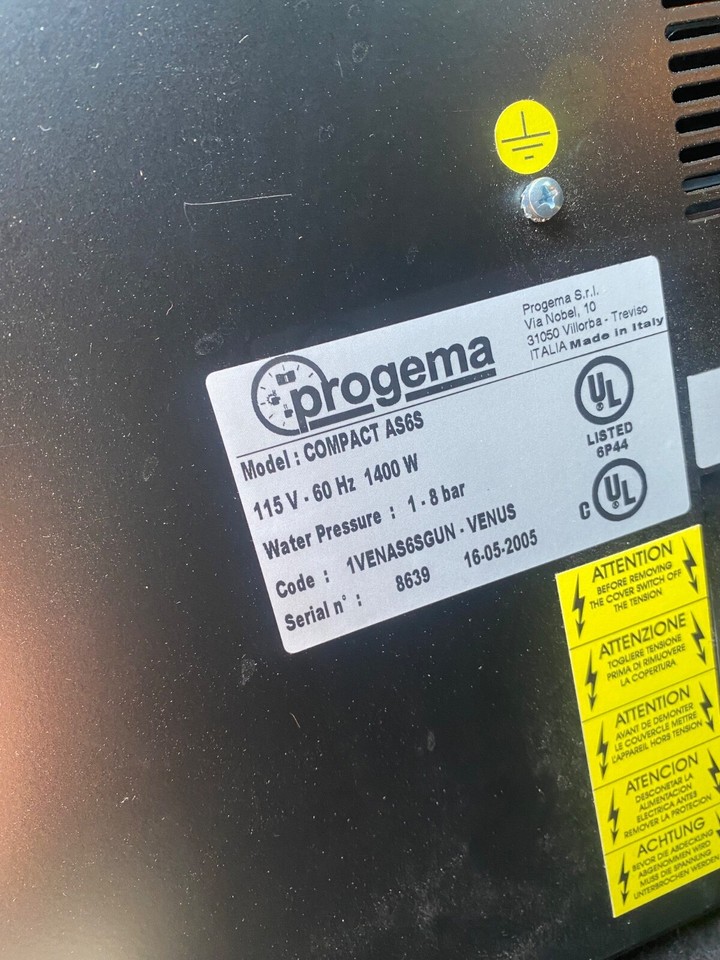 Folgers Progema Compact AS6S Coffee/Cappuccino Vending Machine brand ...