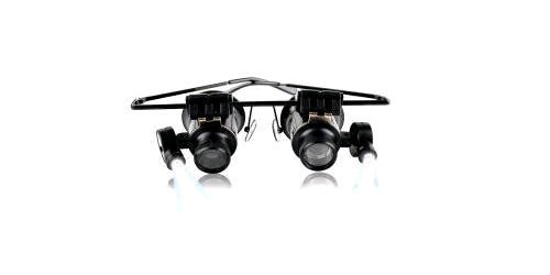 20x Jewelers Magnifier Magnifying Glasses Eyeglasses for Gold Diamond ...