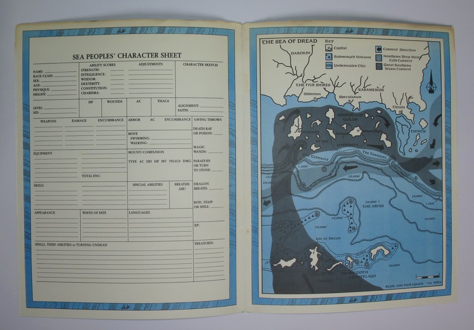 PC3 Creature Crucible: The Sea People (TSR 1990) B/X D&D, AD&D - mint ...
