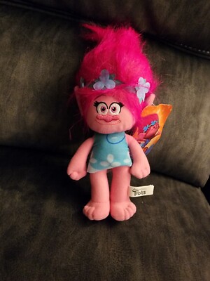 DreamWorks Trolls Poppy Plush 13 inch Doll Stuffed Toy With Tags!! | eBay