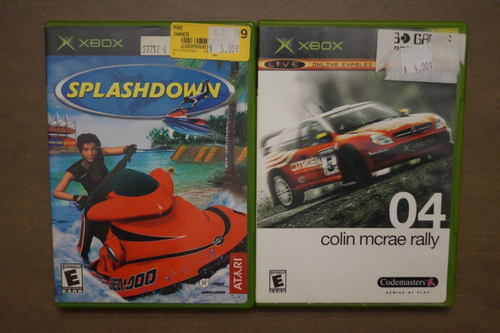 Xbox Lot(2) Colin Mcrae Rally 04, Splashdown | eBay