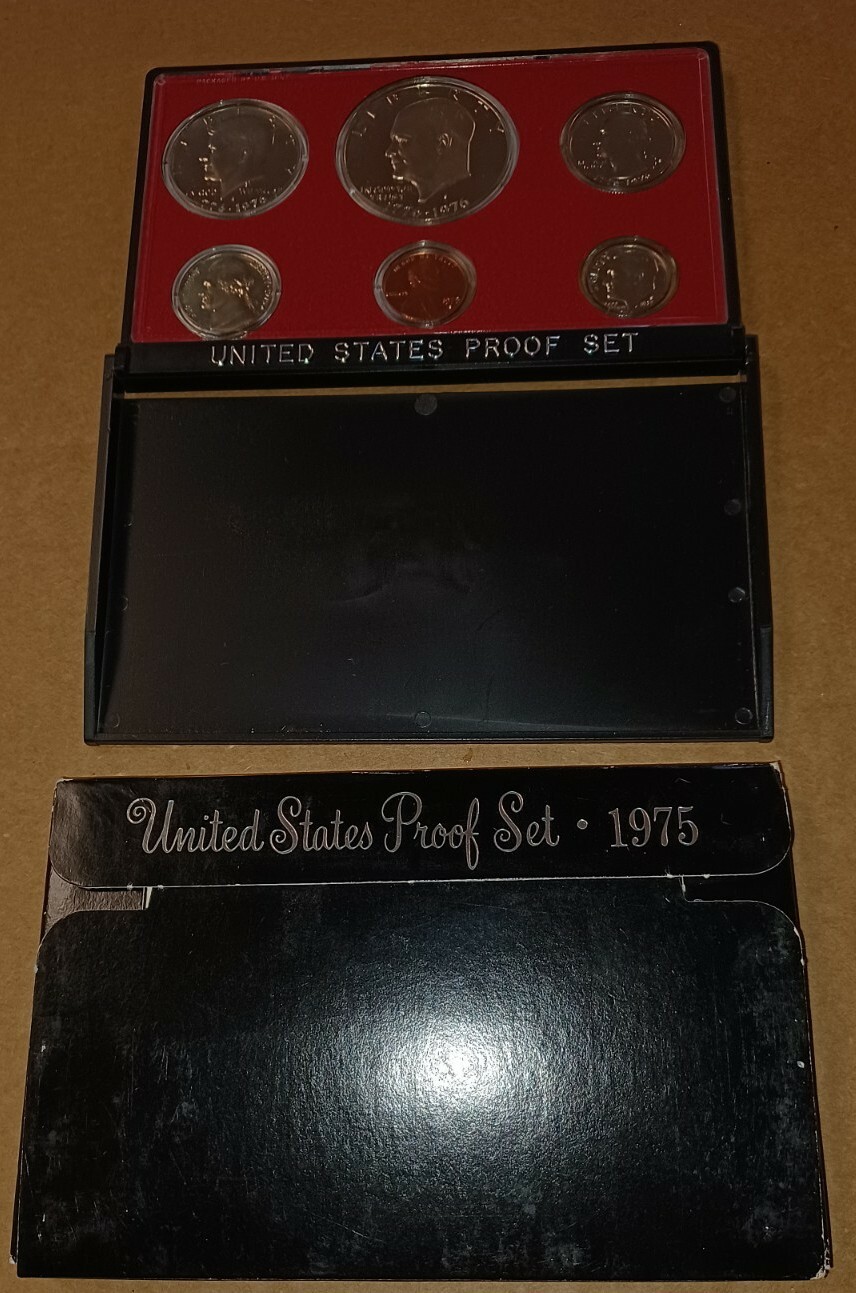 1975 Clad US Proof 6 Coin Set w/ OGP | eBay