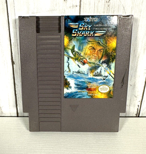 Sky Shark NES (Nintendo Entertainment System, 1989) Tested & Working ...